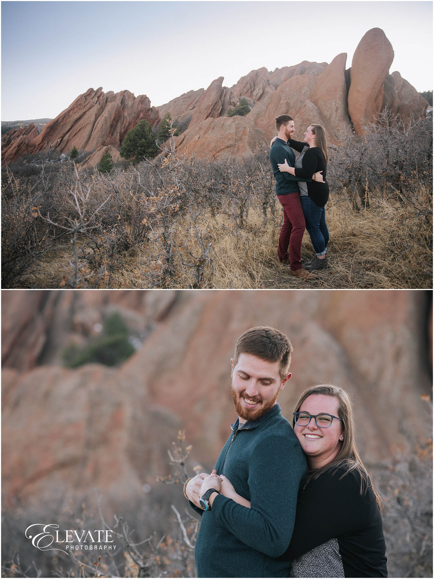 Lauren + Tyler | Roxborough State Park Engagement Photos - Denver ...