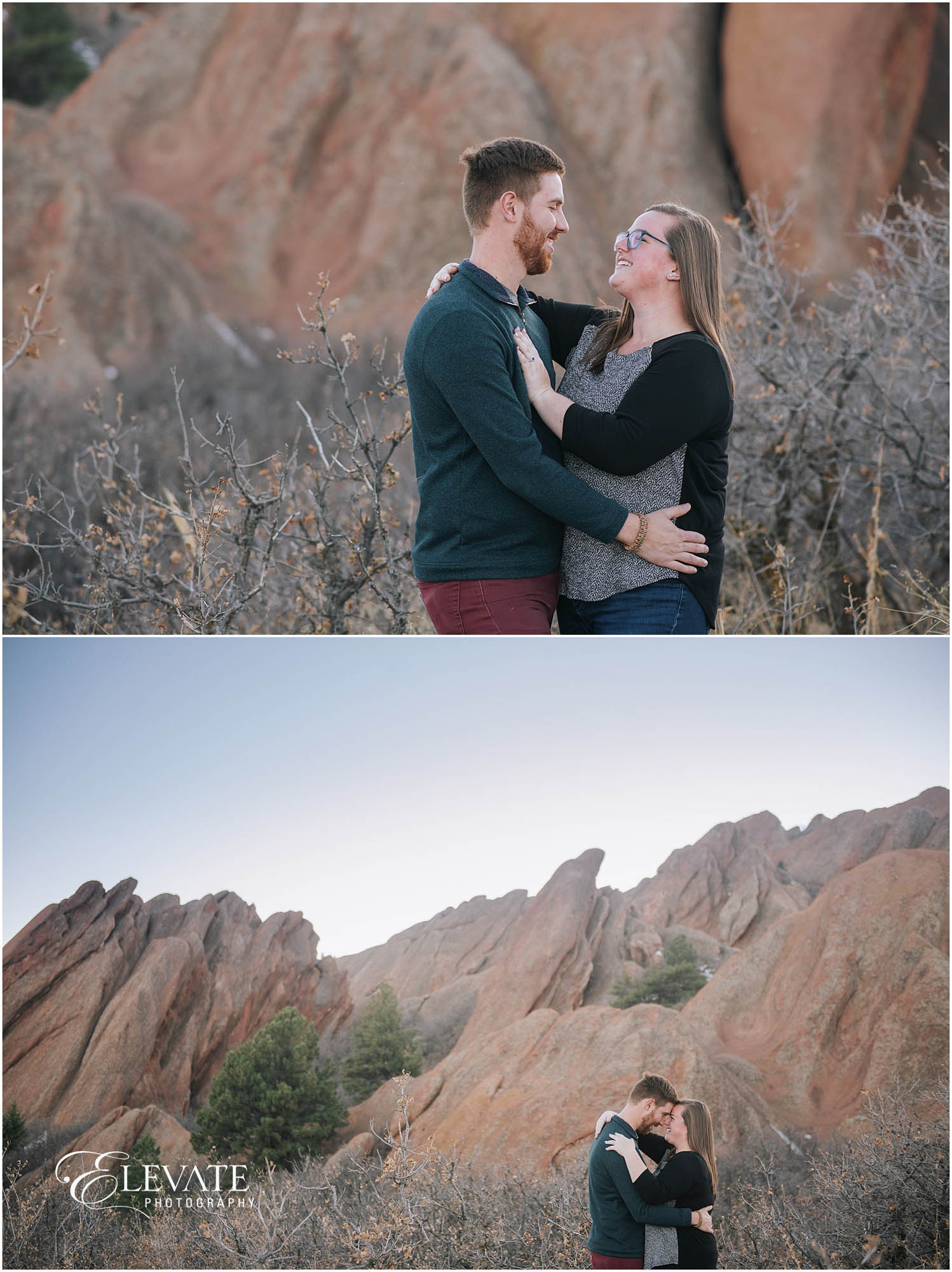 Lauren + Tyler | Roxborough State Park Engagement Photos - Denver ...