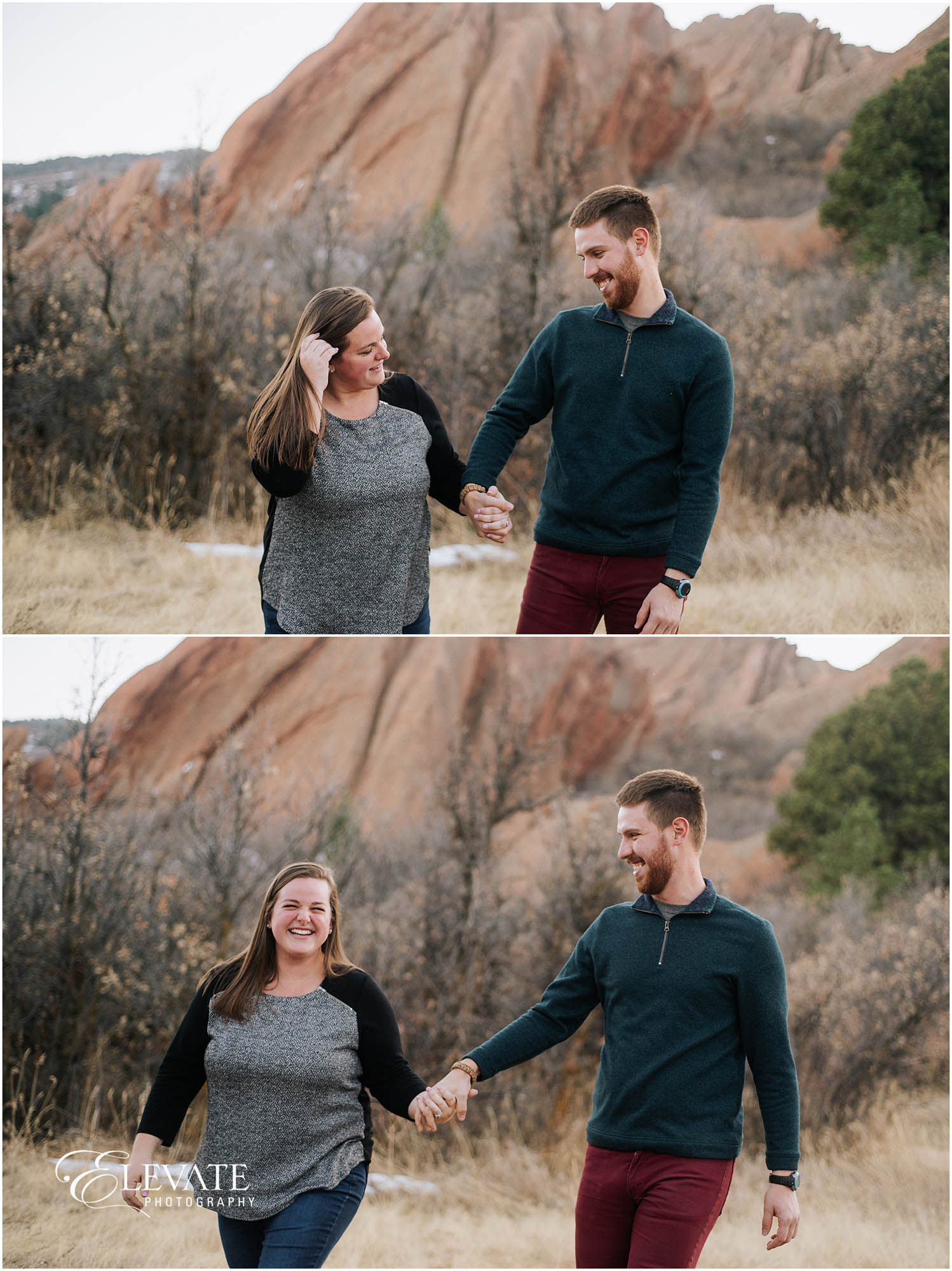 Lauren + Tyler | Roxborough State Park Engagement Photos - Denver ...