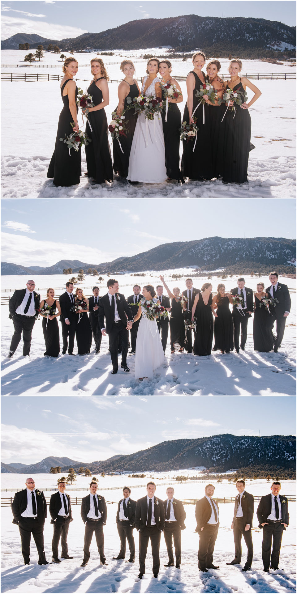 Kaci + Kevin | Spruce Mountain Ranch Winter Wedding Photos - Denver ...