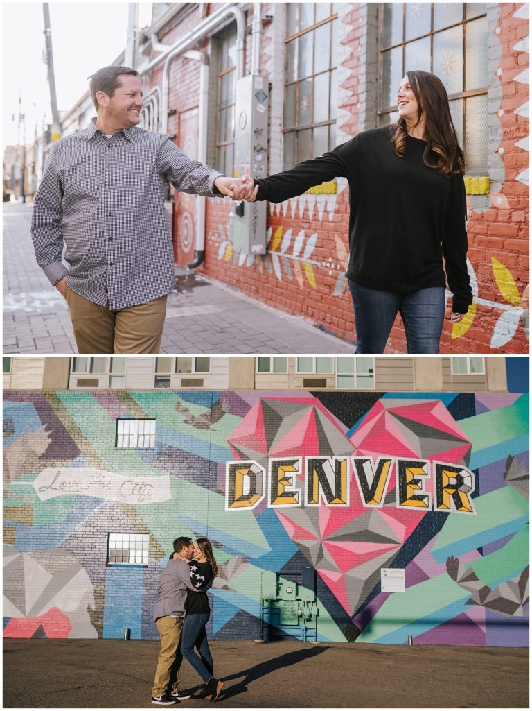 Haley + Brandon | Denver Urban Engagement Photos - Denver Wedding ...