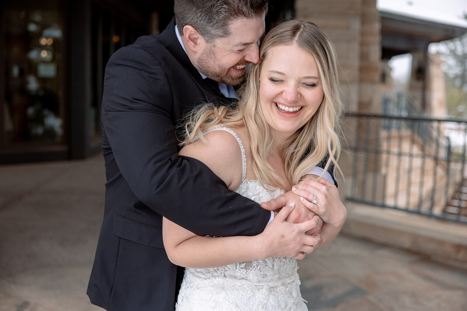 Kayla + Steve | Beautiful Snowy April Wedding at Sanctuary Golf Course ...